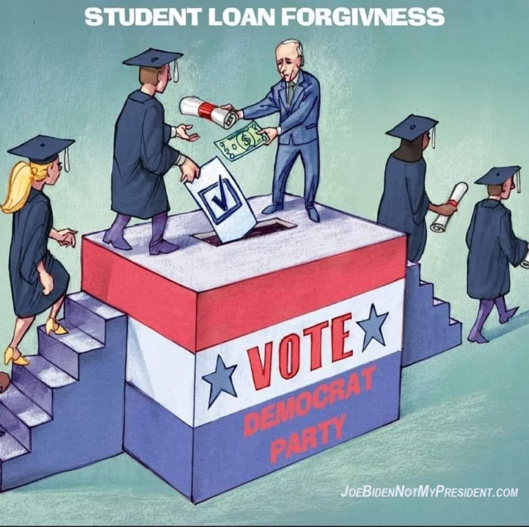 Student Loan Forgiveness – Joe Biden Not My President Student Loan Forgiveness – Joe Biden Not My President